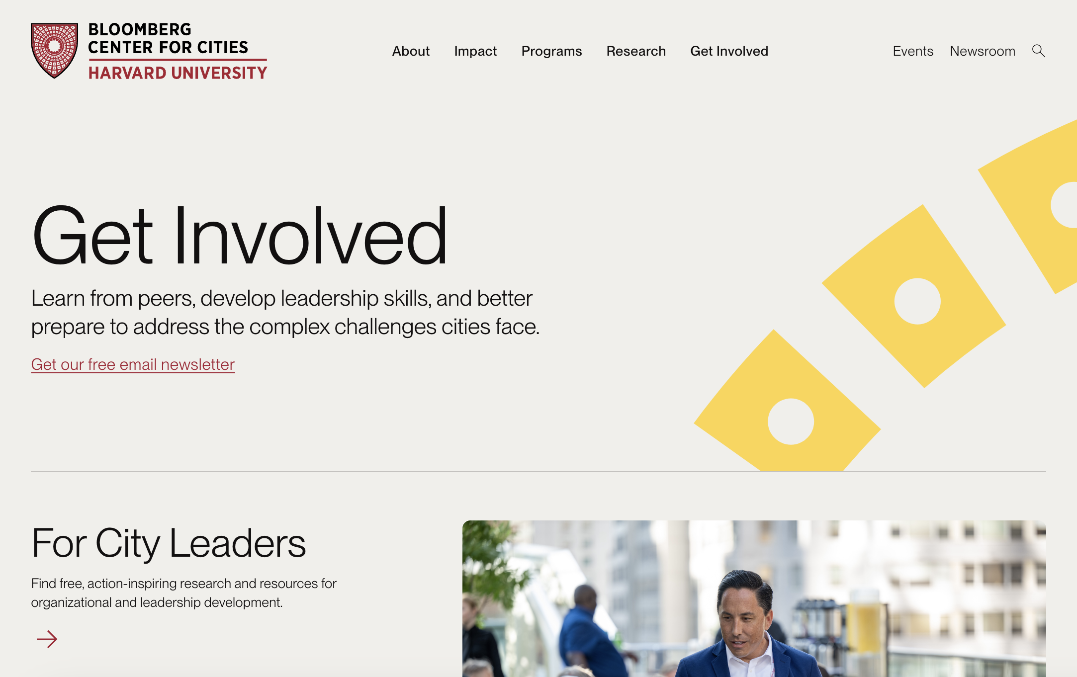 Get Involved - Bloomberg Center for Cities